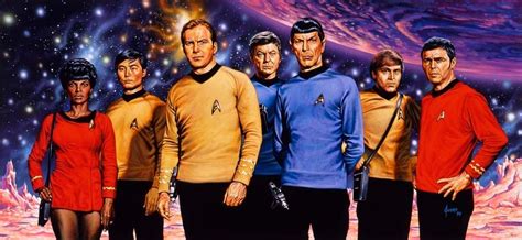 Original Crew Of The Uss Enterprise Ncc 1701 Star Trek Ii Star Trek