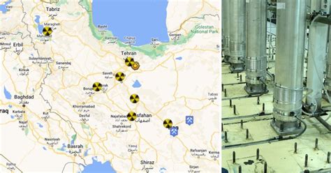 Iran Nuclear Sites Mapped Nine Areas Israel Could Target In Revenge