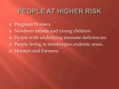 Presentation Disease Profile Of Monkeypox Ppt