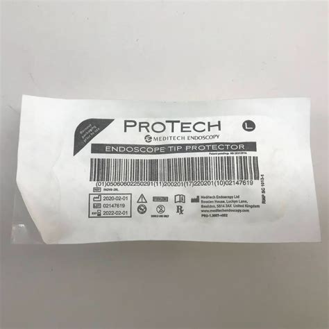 Meditech In0v8 28l Protech Endoscope Tip Protector 20 Bag X Gb Tech Usa
