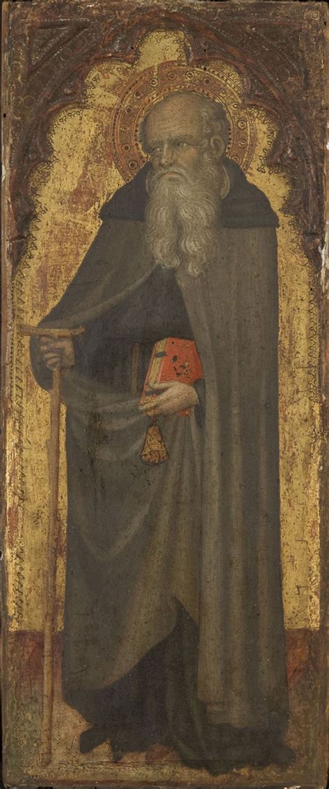 Saint Anthony Abbot San Antonio Abad After 1413 Andrea Di Bartolo © Philadelphia