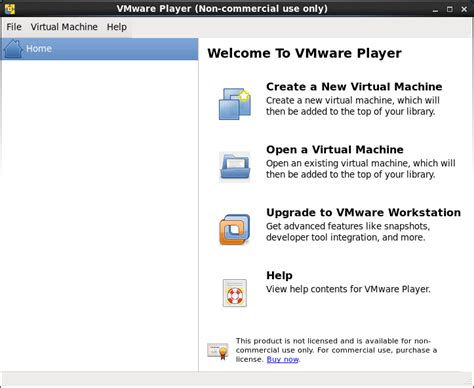 CentOS VMware Player Create Virtual Machine Server World