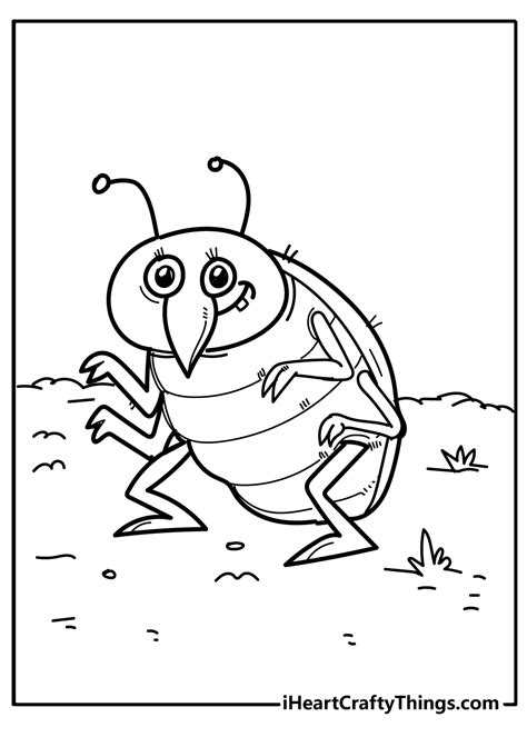 Insect Printable Coloring Pages 2025