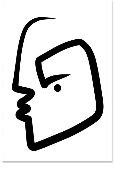 One Line Ii By Picasso Line Art Print Pyaarnation Picasso Line