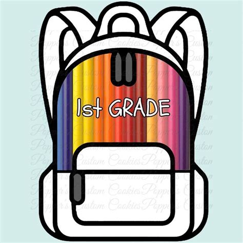 Backpack 1st Grade Magic Template The Design Studio For Kelly