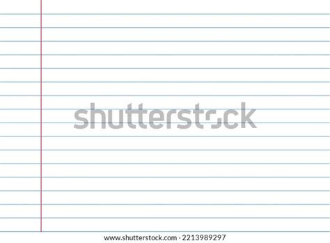 Lined Notebook Paper Background Stock Vector Royalty Free Shutterstock