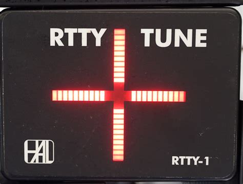 N1zzz The Hal Rtty 1 Tuning Display