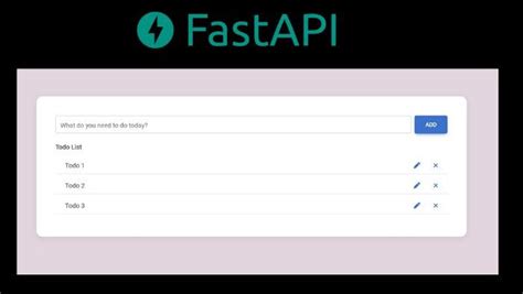 Master Fastapi Build A Full Stack Todo Application By Rumman Ahmar Medium
