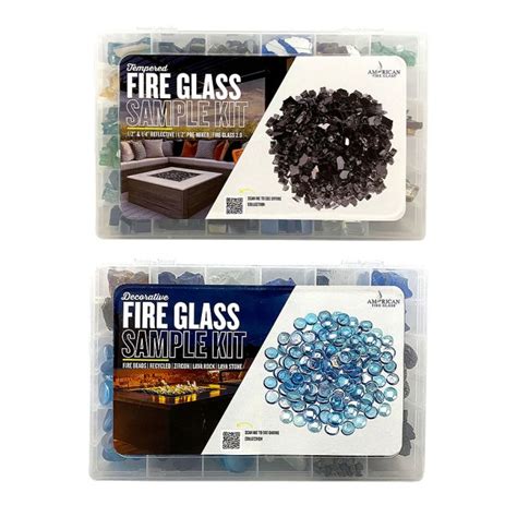 Fire Glass Sample Kit Set Ace Building Materials