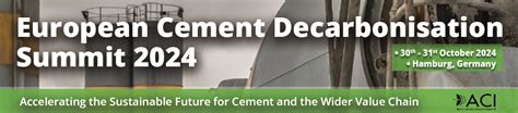 Aci European Cement Decarbonisation Summit 2024 Aci