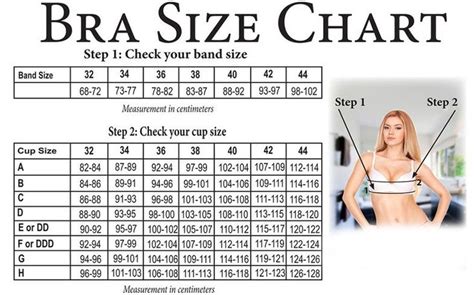 Bra Size Chart Bra Size Charts Measure Bra Size Handmade Bikinis