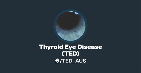 Thyroid Eye Disease Ted Instagram Linktree