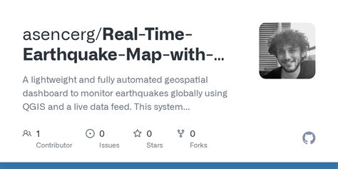 Github Asencergreal Time Earthquake Map With Qgis Python Automation A Lightweight And Fully