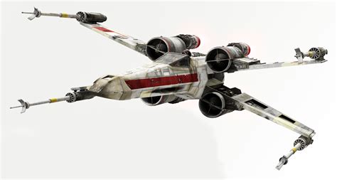 X Wing Star Wars X Wing Top View X Wing Side View