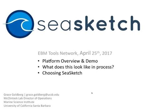 The SeaSketch Platform Tools For Decision Support And Managing Public Processes YouTube