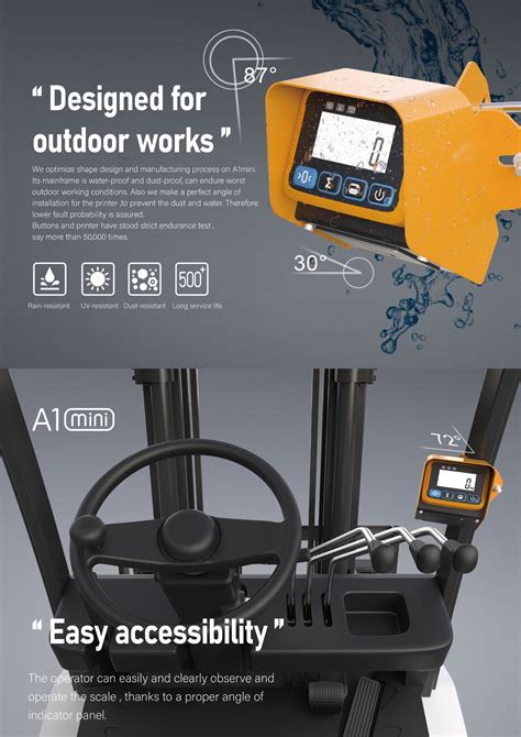 Ce Iso Certification Safe Weigh Forklift Scale Truck Scale And