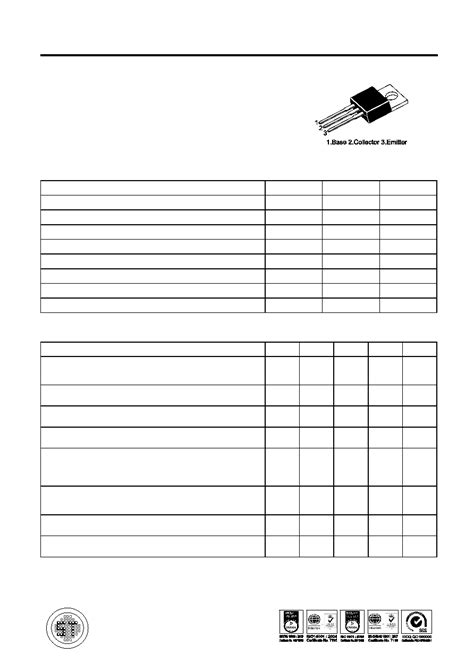 13005 Datasheet13 Pages Semtechelec Npn Silicon Power Transistors
