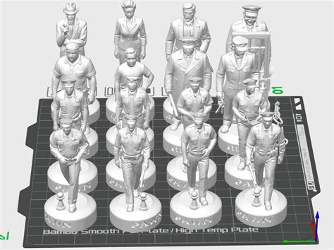 Boston Blackie Vs Iron Jack” Marconi ~ 32pc Set By Clydeb3 Makerworld