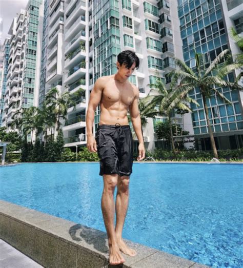 Desmond Tan Shares Shirtless Poolside Pics As A Reason To Watch His Drama Strike Gold 8days