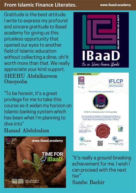 Testimonials Ibaad Academy