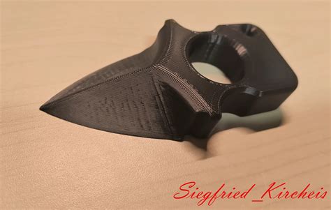 Edc Brass Knuckles By Siegfriedkircheis Makerworld Download Free 3d