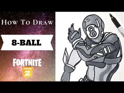 How To Draw 8 Ball Vs Scratch Easy Step By Step Tutorial On New