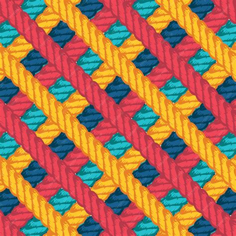 Lasso Rope Vector Pattern Background Wallpaper Premium Vector