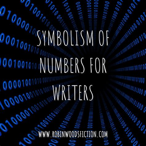 Symbolism Of Numbers For Writers Robin Woods Fiction