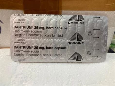 25mg Dantrium Capsule At Best Price In Surat By Ananta Exports Id 2856902649955