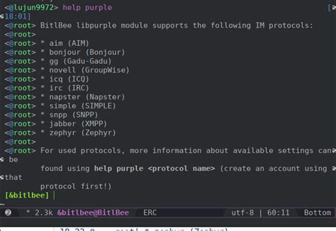 Bitlbee 暗无天日