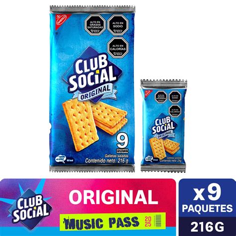 Galletas Saladas Original Pack 9un Bolsa Lider