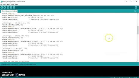 Arduino Tutorial Timer And Interrupt Tutorial Youtube