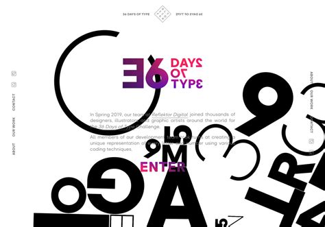 36 Days Of Type Css Winner