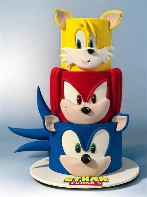260 Ideas De Pasteles De Sonic Y Pastel De Sonic Para Guardar Hoy