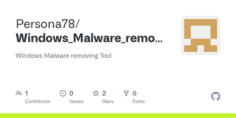 Github Persona78 Windows Malware Removing Tool Windows Malware