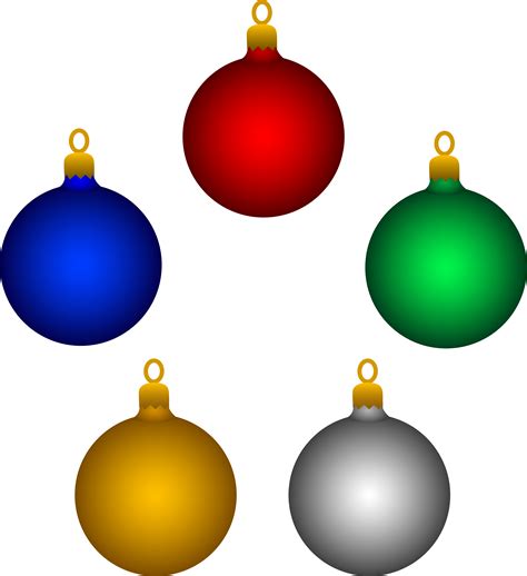 Christmas Ornament Clipart Free