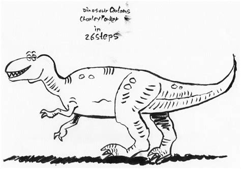 T Rex Using Dinosaur Cartoons Tutorial I Wanted To Know H Flickr