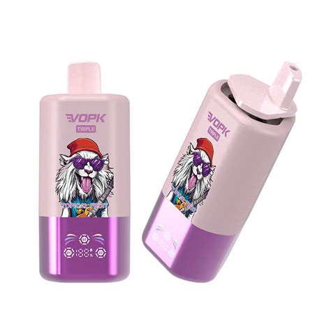 Vopk 60000 Puffs 3in1 Disposable Vape 60k E Cigarettes Vapepenkit