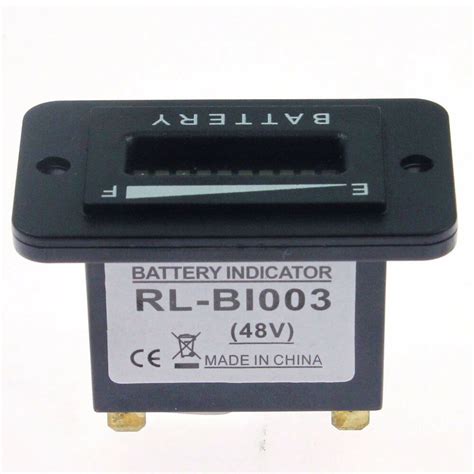 48v Led Battery Indicator Meter Gauge Charge Disch Vicedeal