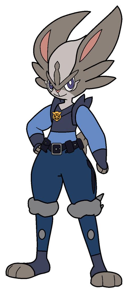 Pokemon Oc Judy The Cinderace By Alexthebuizel52138 On Deviantart