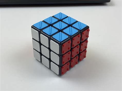 Rubiks Cube For Blind By Cubastic Download Free Stl Model