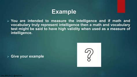 Validity Educational Assessment Ppt
