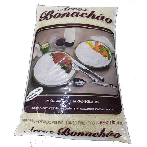 Arroz Bonachao Agulh Tp1 5kg Empório Big Atibaia Empório Big Atibaia