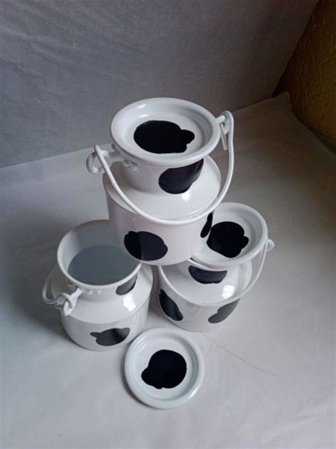 Leiteira Vaca Malhada 1 Litro Elo7 Produtos Especiais