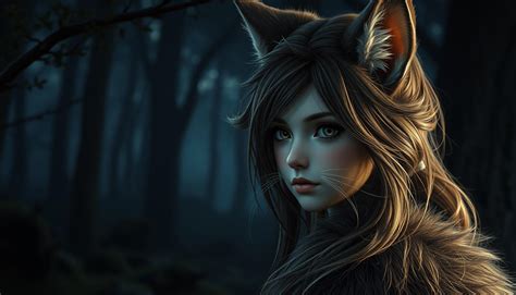 Cat Girl 5 By Morrigangod On Deviantart