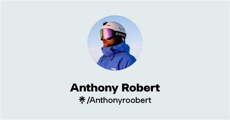 Anthony Robert Instagram Tiktok Linktree