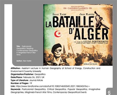 🌍 The Geopolitical Compass Dedicates Its 134th Issue To The Field Of