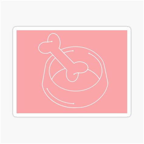 Cutie Bones Sticker For Sale By Somayart Redbubble