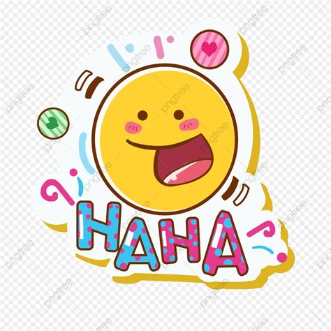 Haha Laugh With Open Mouth Cartoon English English Alphabet Png
