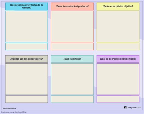 Crear Una Plantilla De Plan De Negocios 2 Storyboard